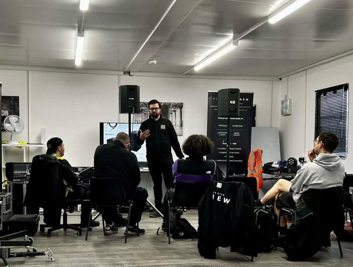 Training - Five Star Events Group - Event Support in the UK